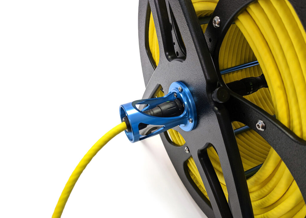 Fathom ROV Tether Spool with Slip Ring for BlueROV2