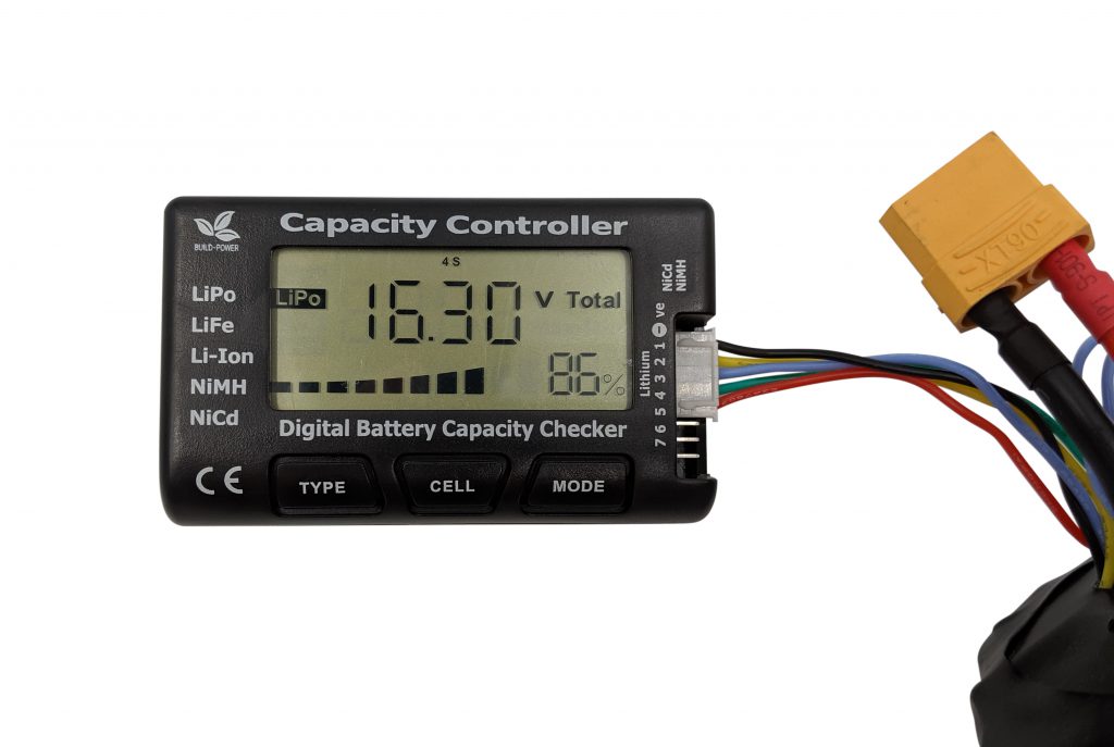 2-6 Cell Lithium-ion Battery Cell Checker and Monitor