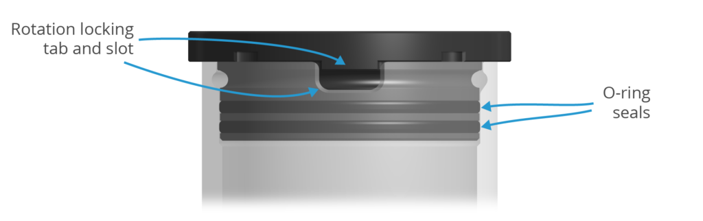 Locking Tubes for Watertight Subsea Enclosures