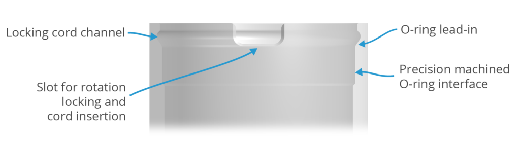 Locking Tubes for Watertight Subsea Enclosures