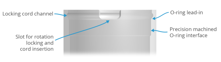Locking Tubes for Watertight Subsea Enclosures