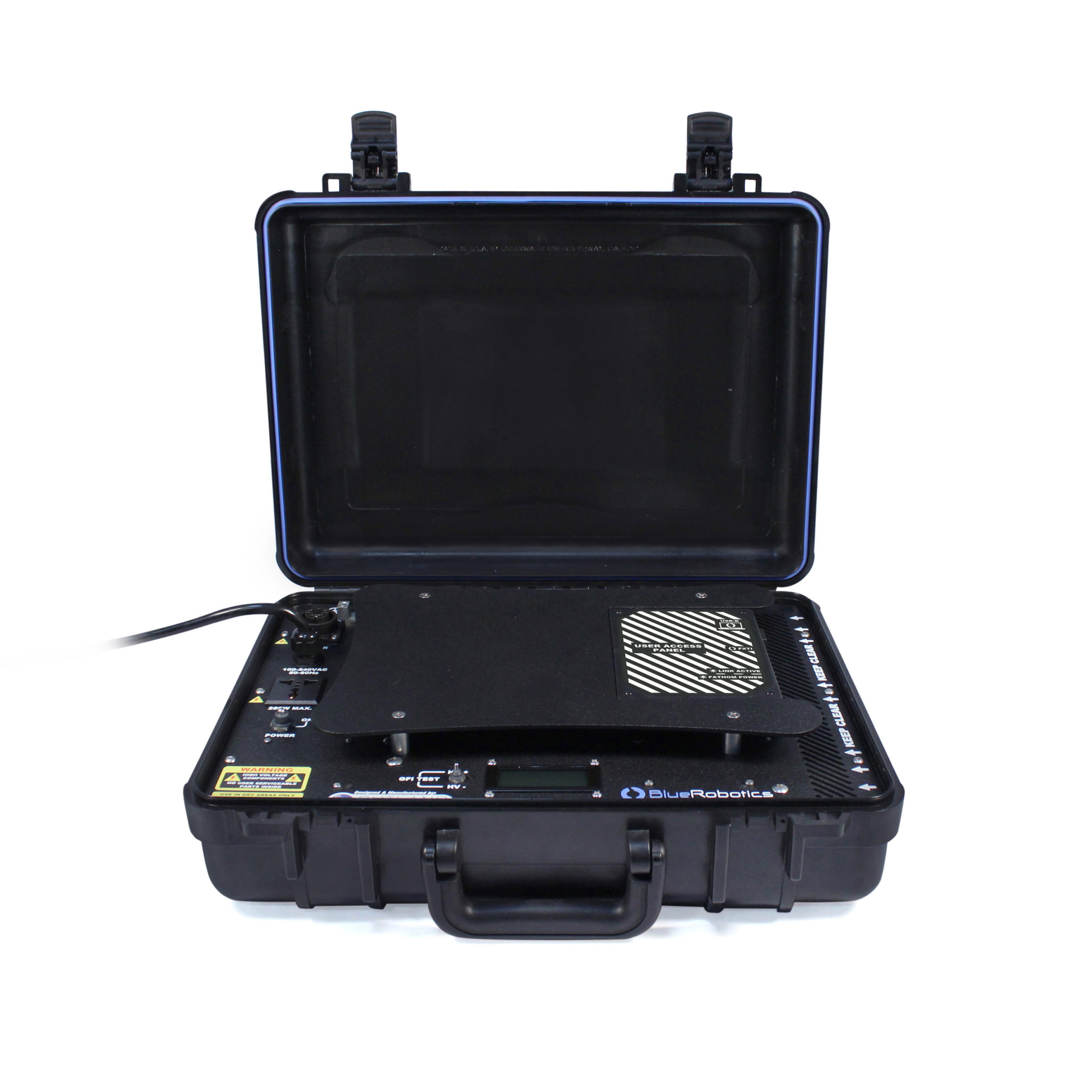 Power supply system for underwater ROV - infinite run time!