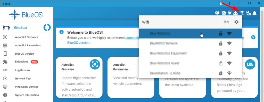 BlueBoat Software Setup