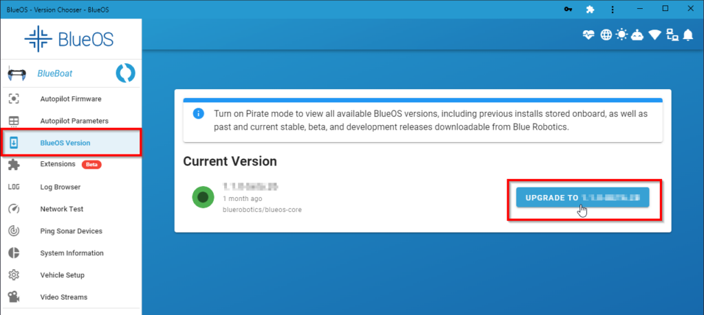 BlueBoat Software Setup