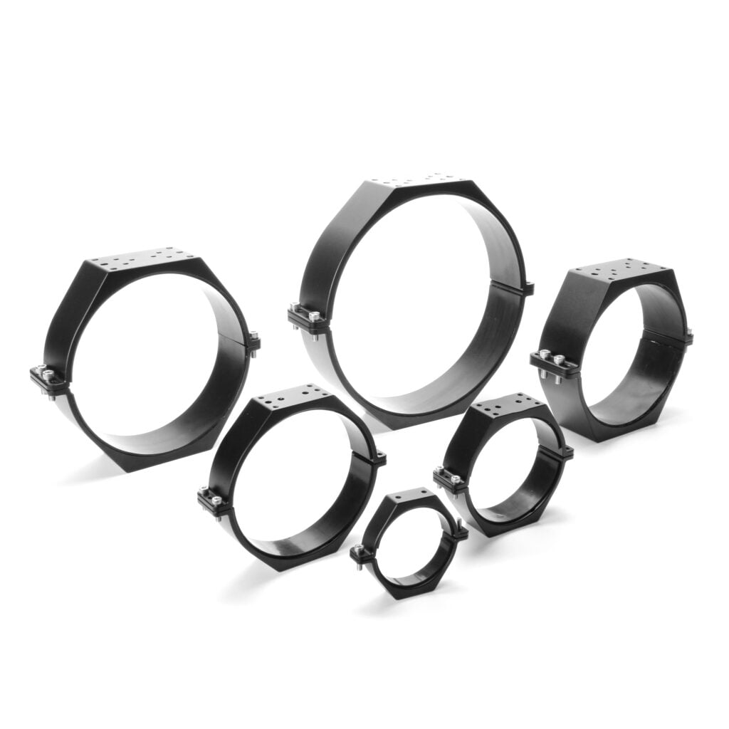 Enclosure Mounting Clamp for ROV or Other Subsea Vehicle